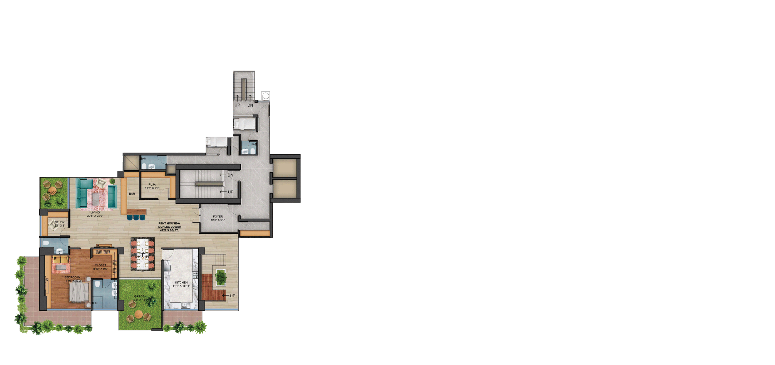 Eight Floor Plan